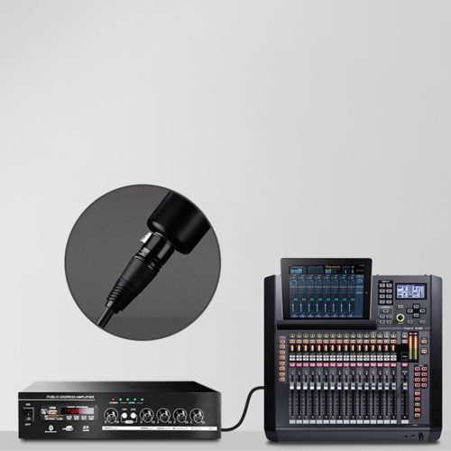 UGREEN AV130 XLR anya-apa XLR kábel - 5 m (fekete)